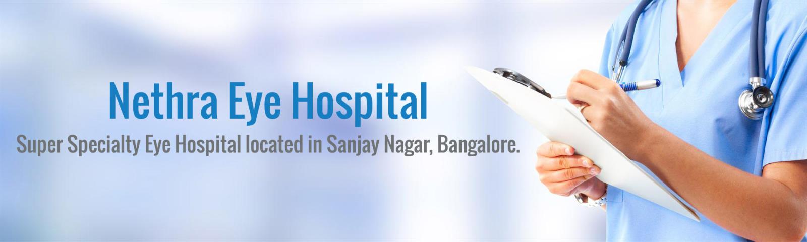 Nethra Eye Hospital is a full facility eye care centre Your Vision is our Mission About Us